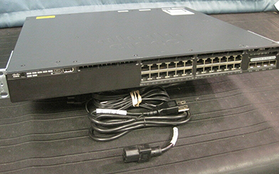Cisco Catalyst 3650 WS-C3650-24PS-S PoE Switch